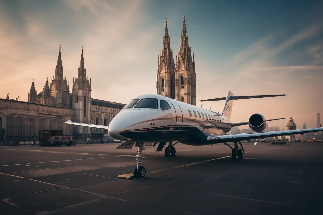 Milan Airport - private jet rental with IBC Aviation